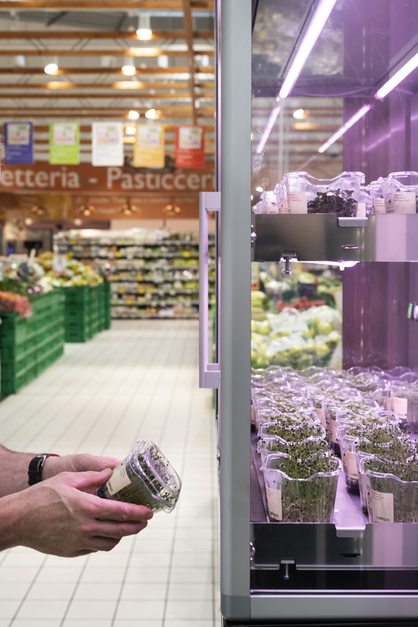 Grow Units | Installed by Conad in Rimini and Forlì